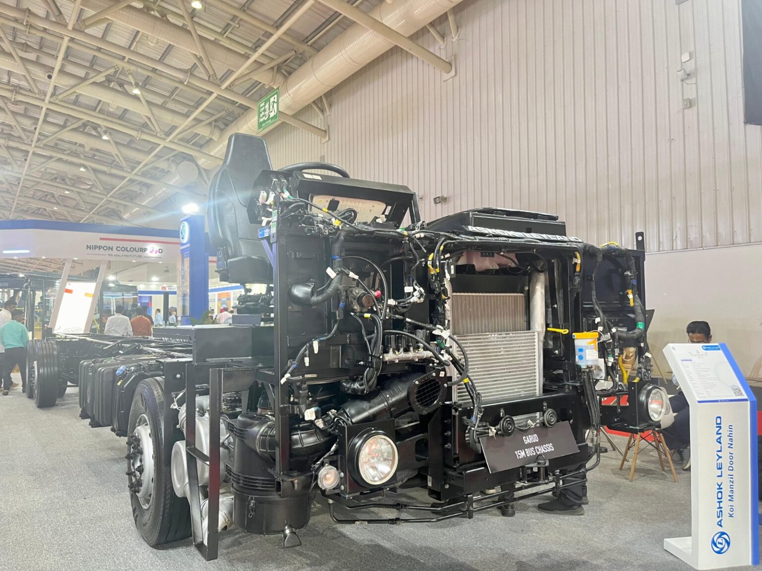 Ashok Leyland unveils GARUD 15m Bus Chassis at Prawaas 4.0 ...