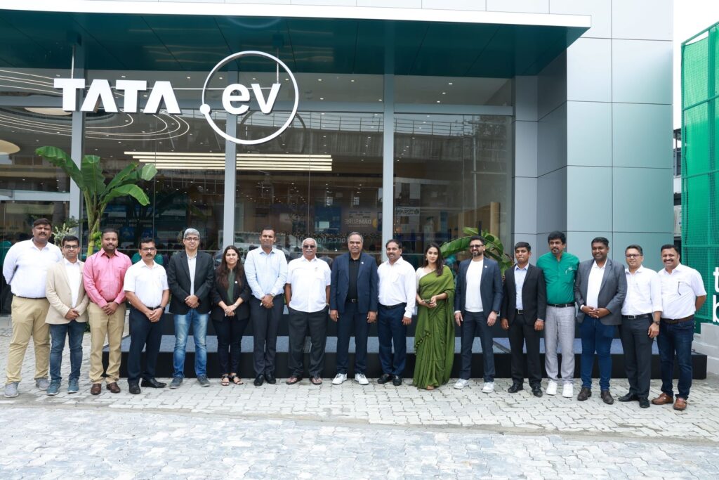 Tata Passenger Electric Mobility unveils two new EV exclusive retail ...