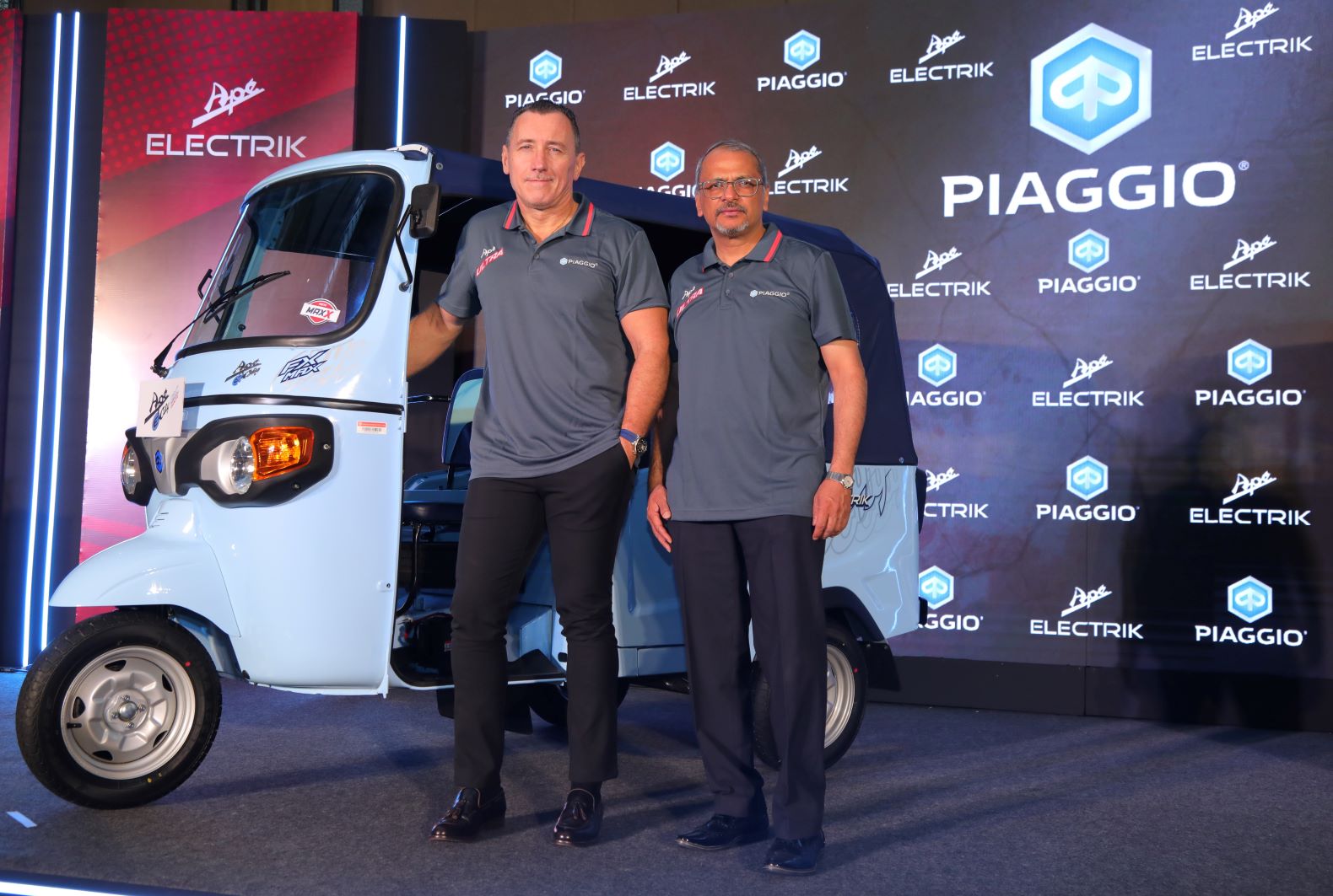 Piaggio launches all-new Apé E-City Ultra and Apé E-City FX Maxx ...